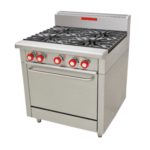 Estufa Coriat Heavy Duty en Acero Inoxidable Modelo: EC-4-HG HD Marca ...